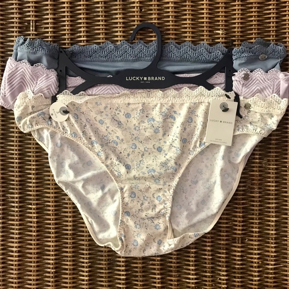 Lucky Brand | Intimates & Sleepwear | Lucky Brand Nwt Set Of 3 Bikinis ...